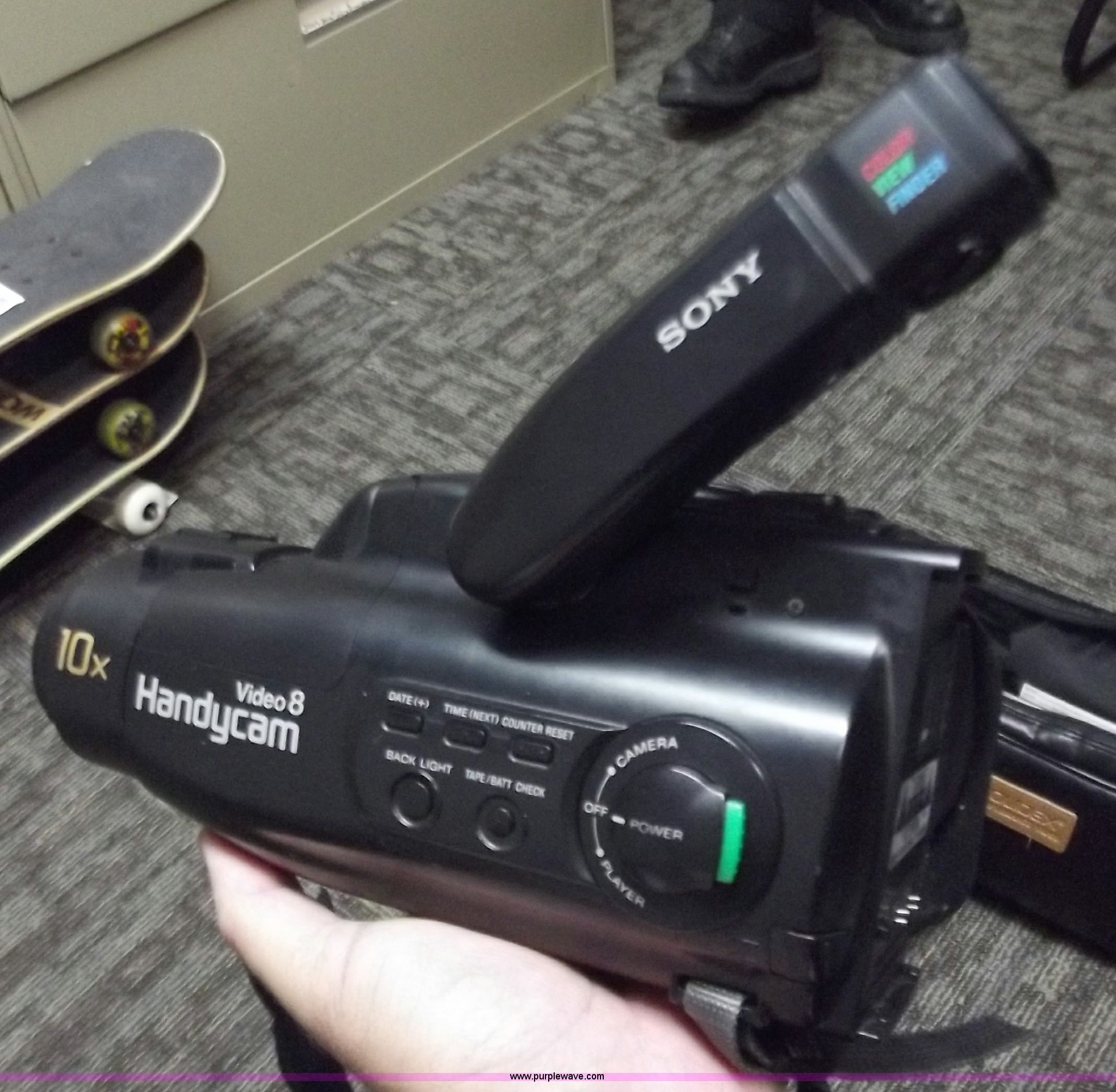 Sony handy camera video 8 in Greenwood, MO | Item D3707 sold | Purple Wave