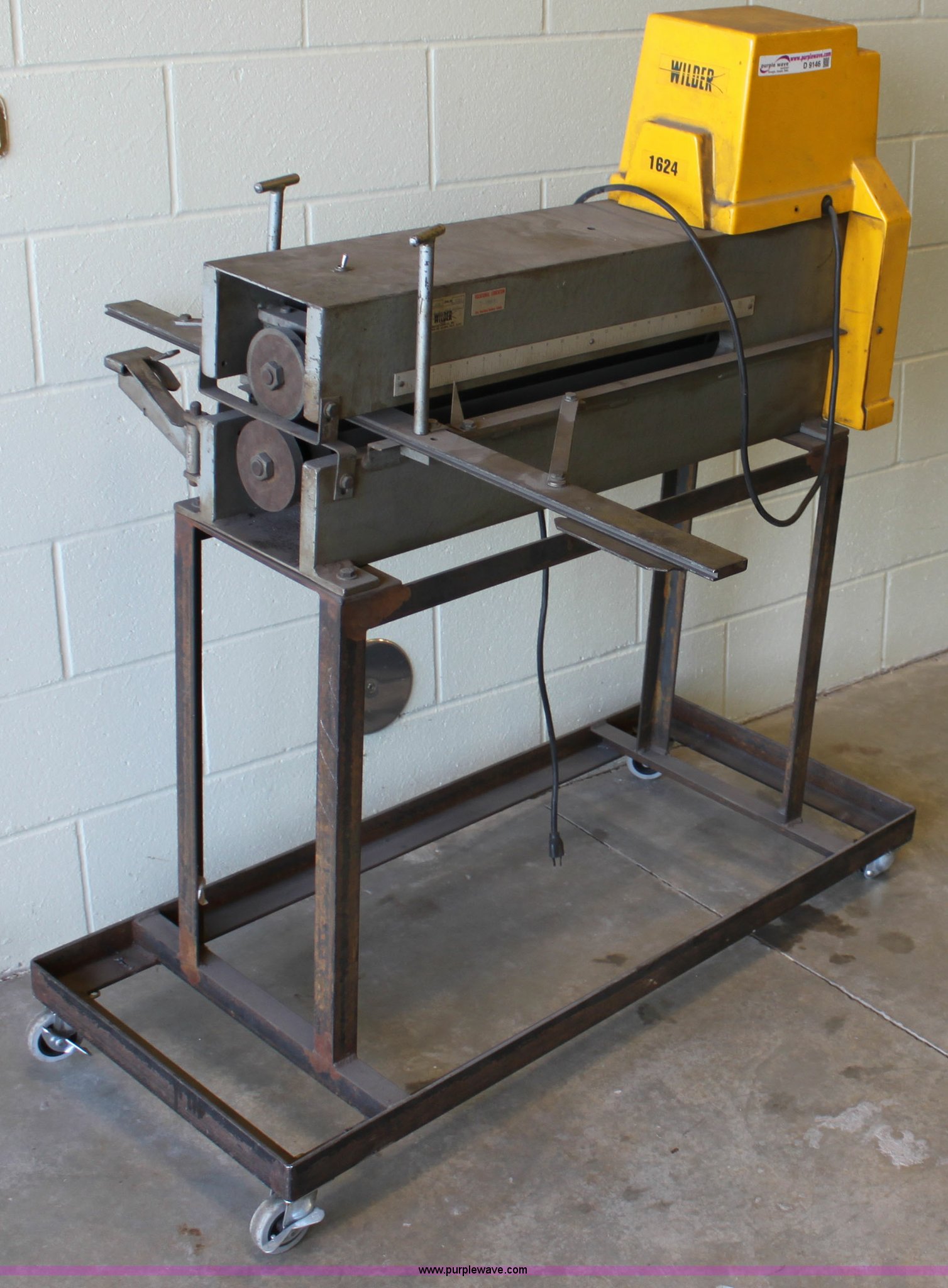 Wilder 1624 sheet metal splitter in Hutchinson, KS | Item D9146 sold ...