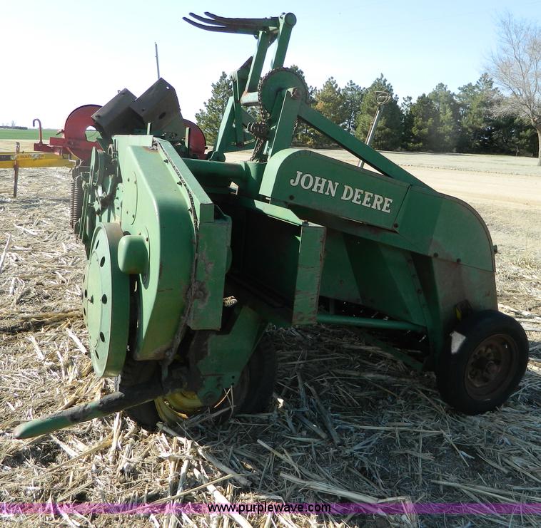 John Deere square baler in Beloit, KS | Item B3558 sold | Purple Wave