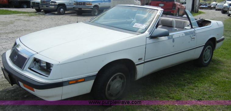 1991 Chrysler LeBaron convertible in Harrisonville, MO | Item C4407 ...