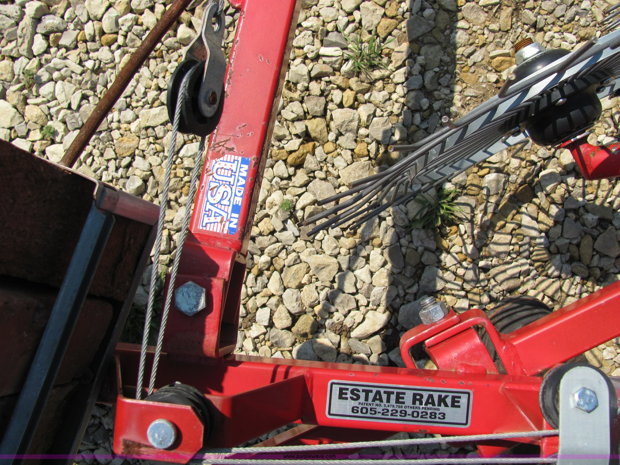 Estate rake in Clay Center, KS | Item B1105 sold | Purple Wave