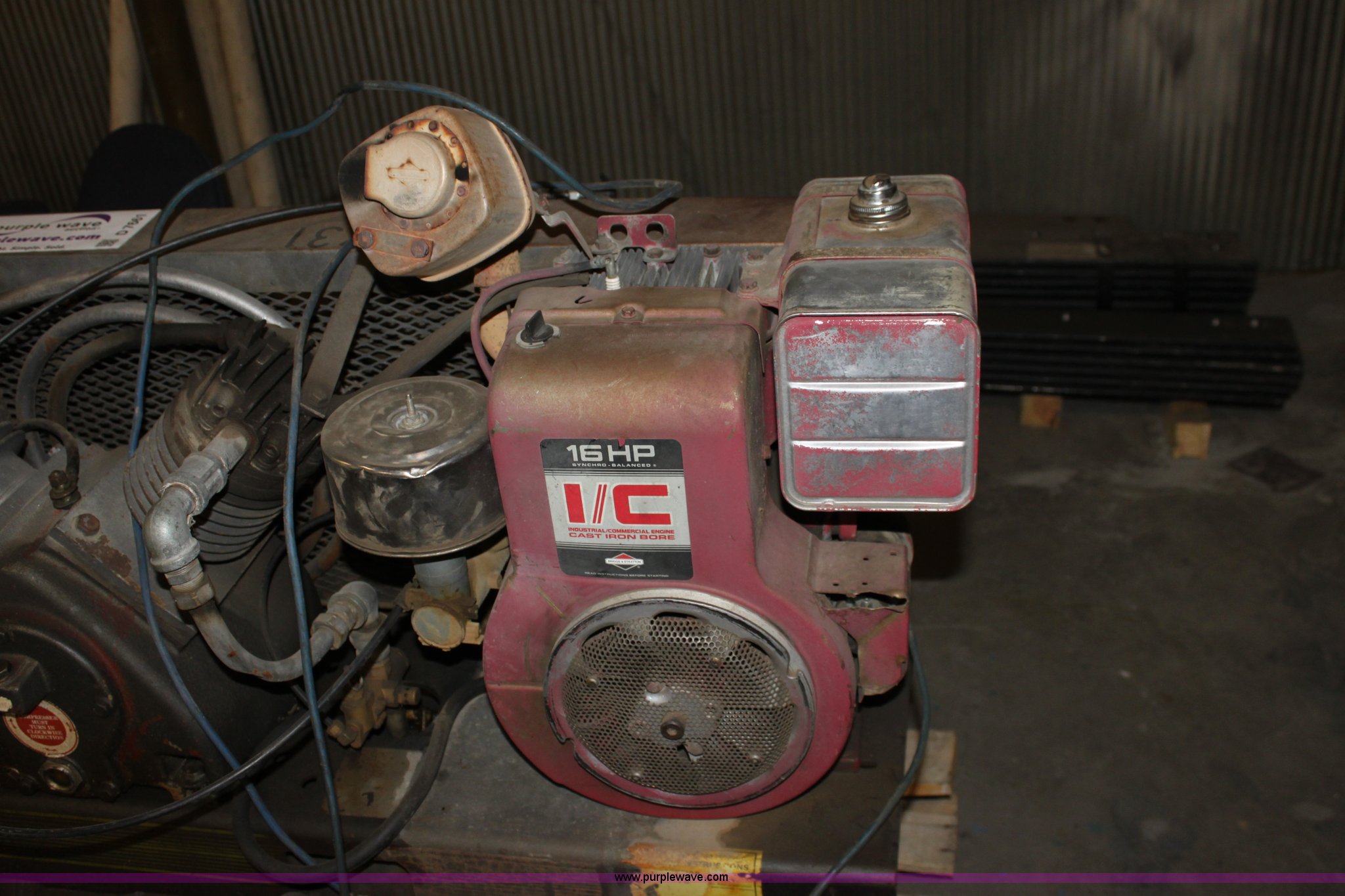 Iron Man air compressor in South Hutchinson, KS | Item D7661 sold ...