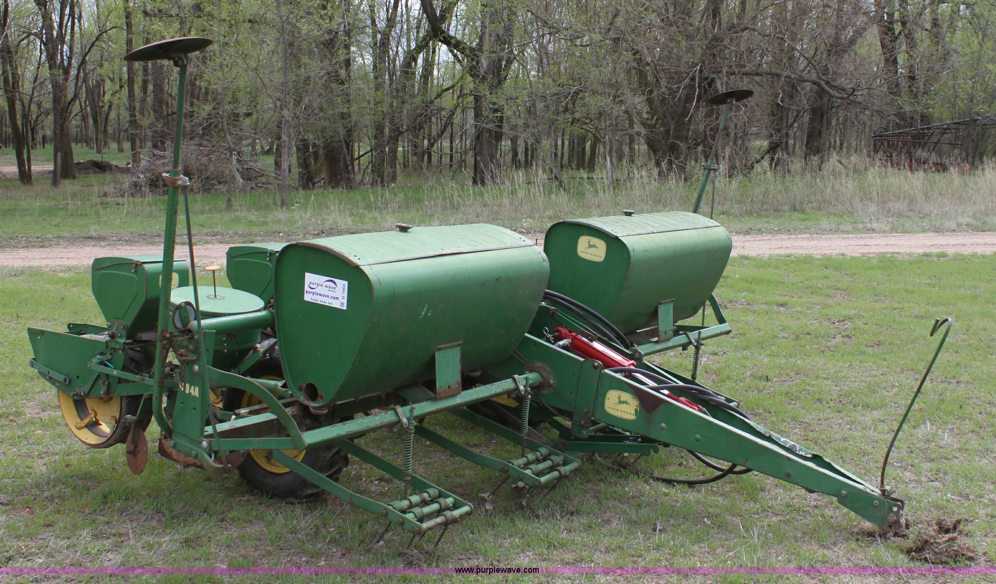 John Deere 494A four row planter in Inman, KS | Item D7563 sold ...