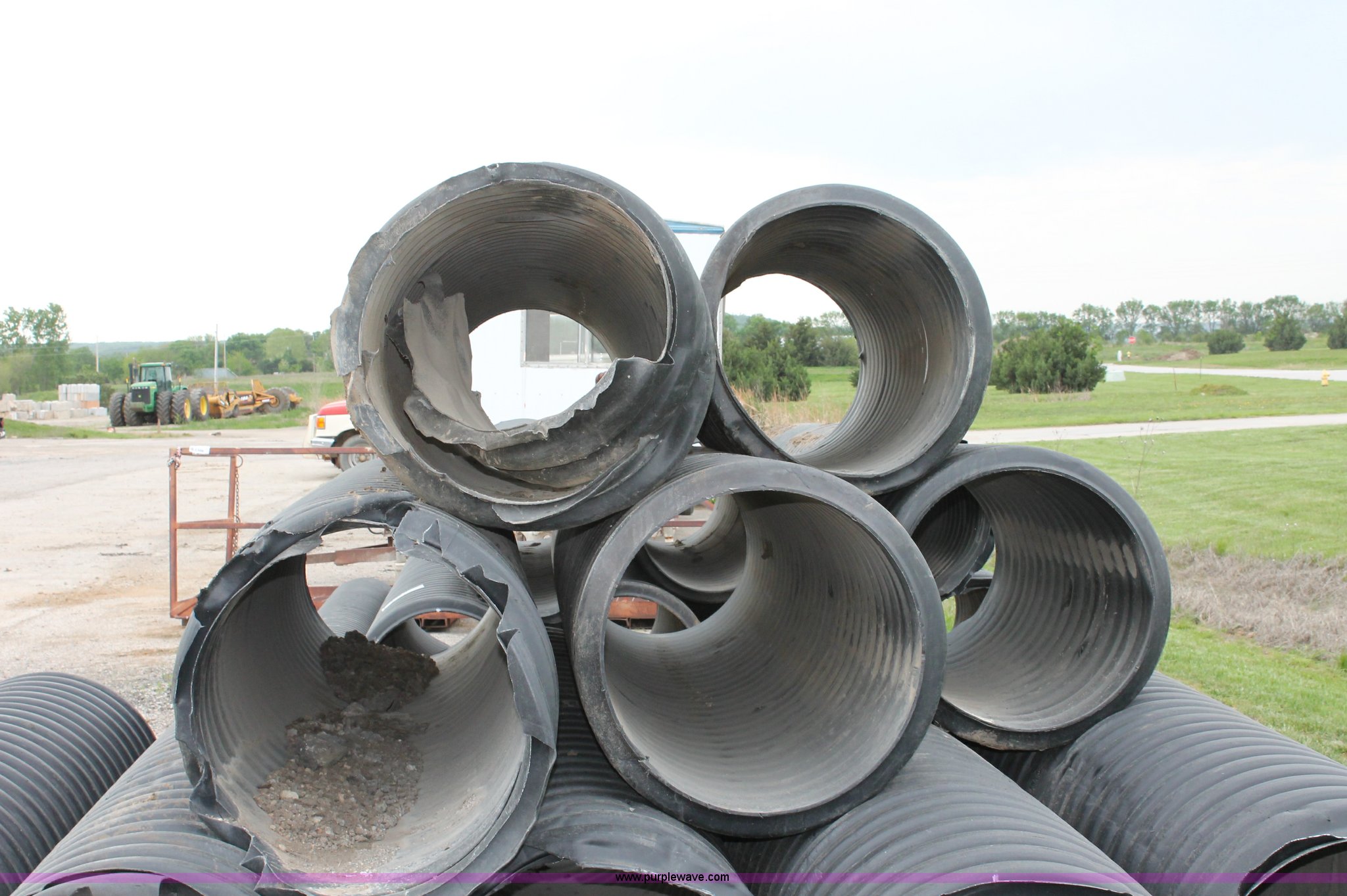 (10) used Hancor drainage pipe in Lawrence, KS | Item C4500 sold ...