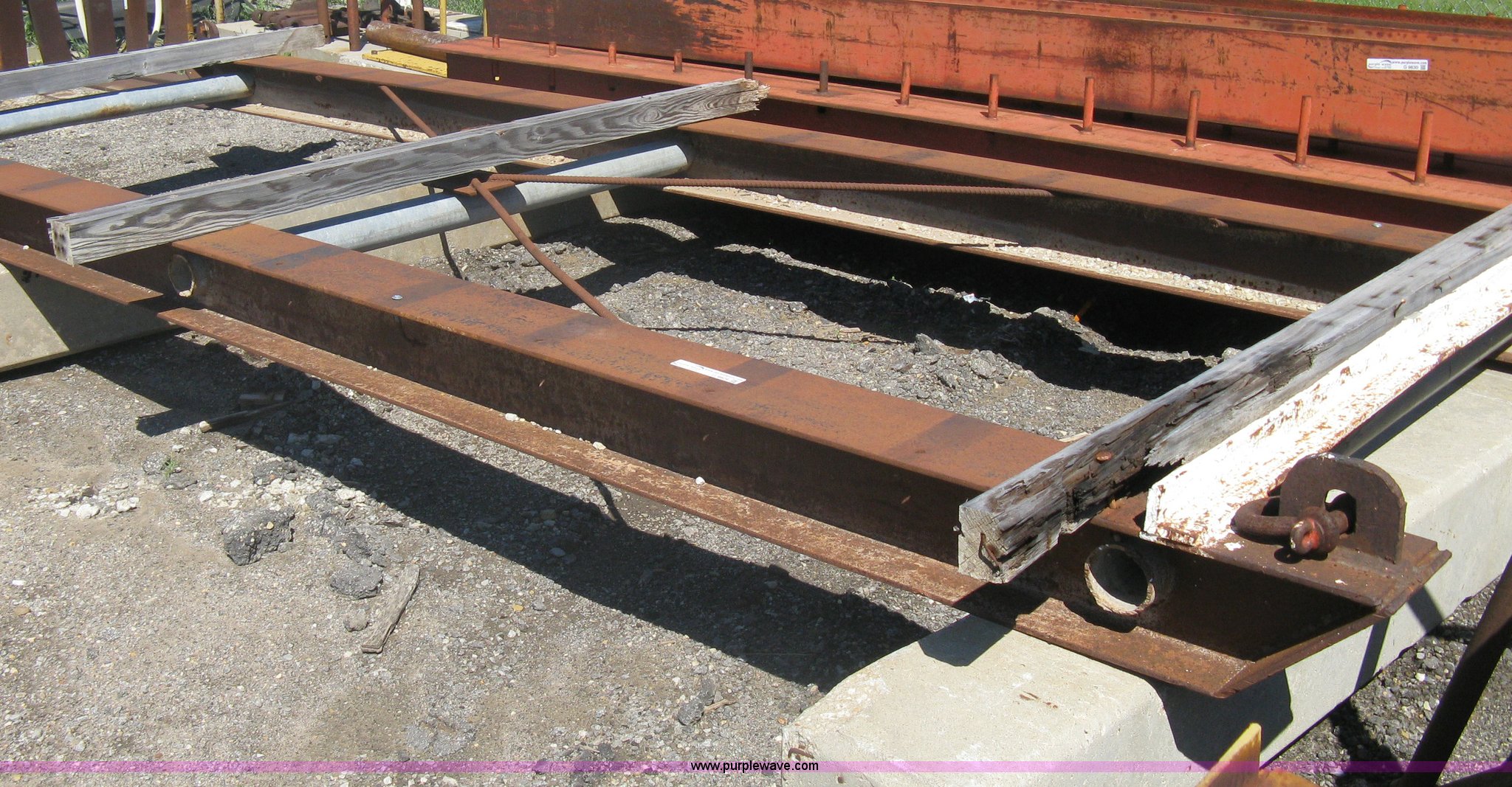 I-beam frame skid in Wichita, KS | Item G9829 sold | Purple Wave