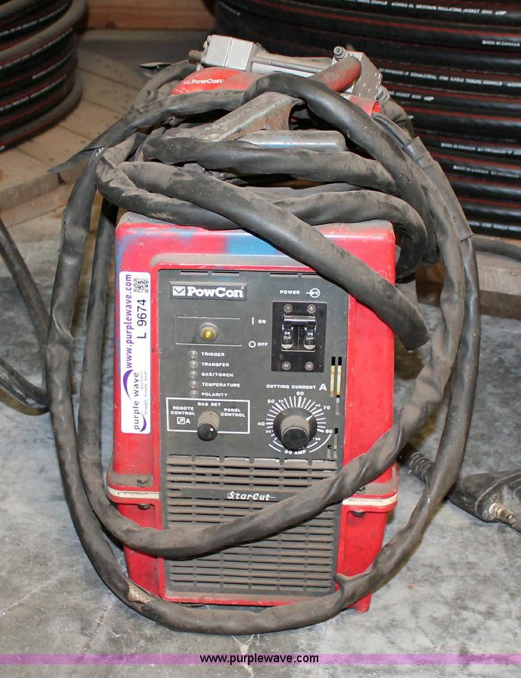 PowCon Starcut plasma cutter in Colwich, KS | Item L9674 sold | Purple Wave