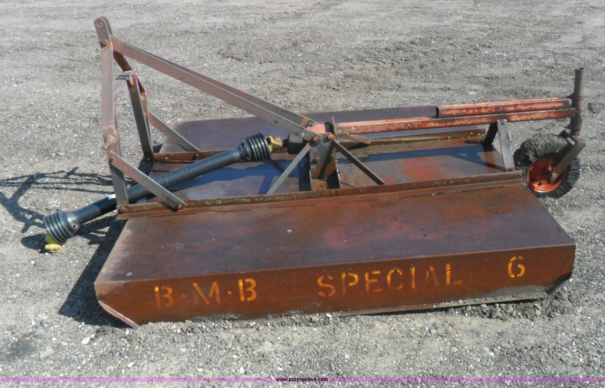 BMB 72" rotary mower in Sterling, KS | Item B1239 sold | Purple Wave
