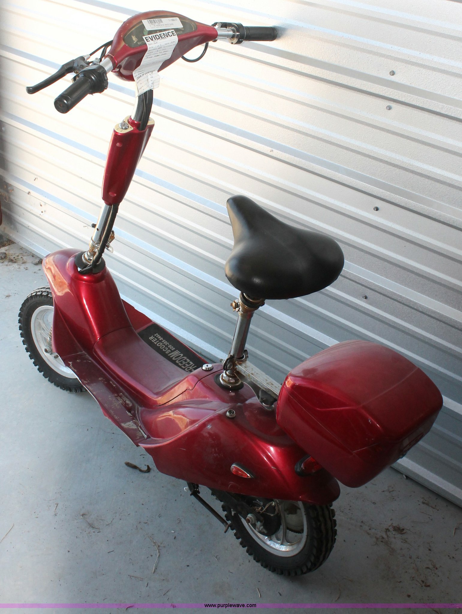 Freedom scooter in Douglass, KS | Item L9769 sold | Purple Wave