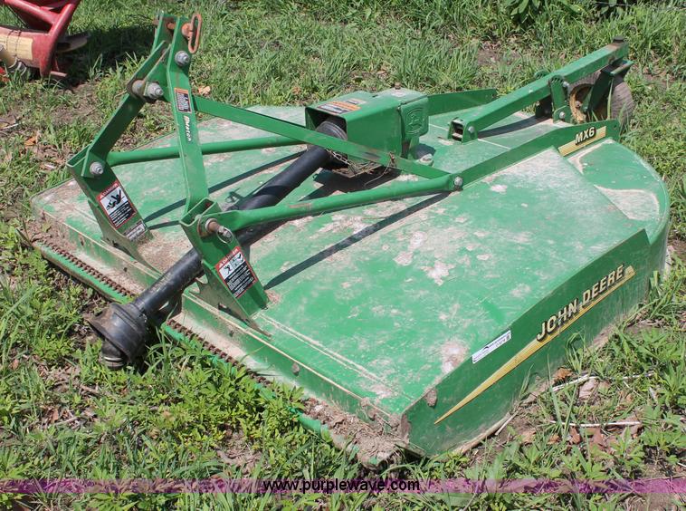 John Deere MX6 rotary mower in Kingsville, MO | Item O9278 sold ...