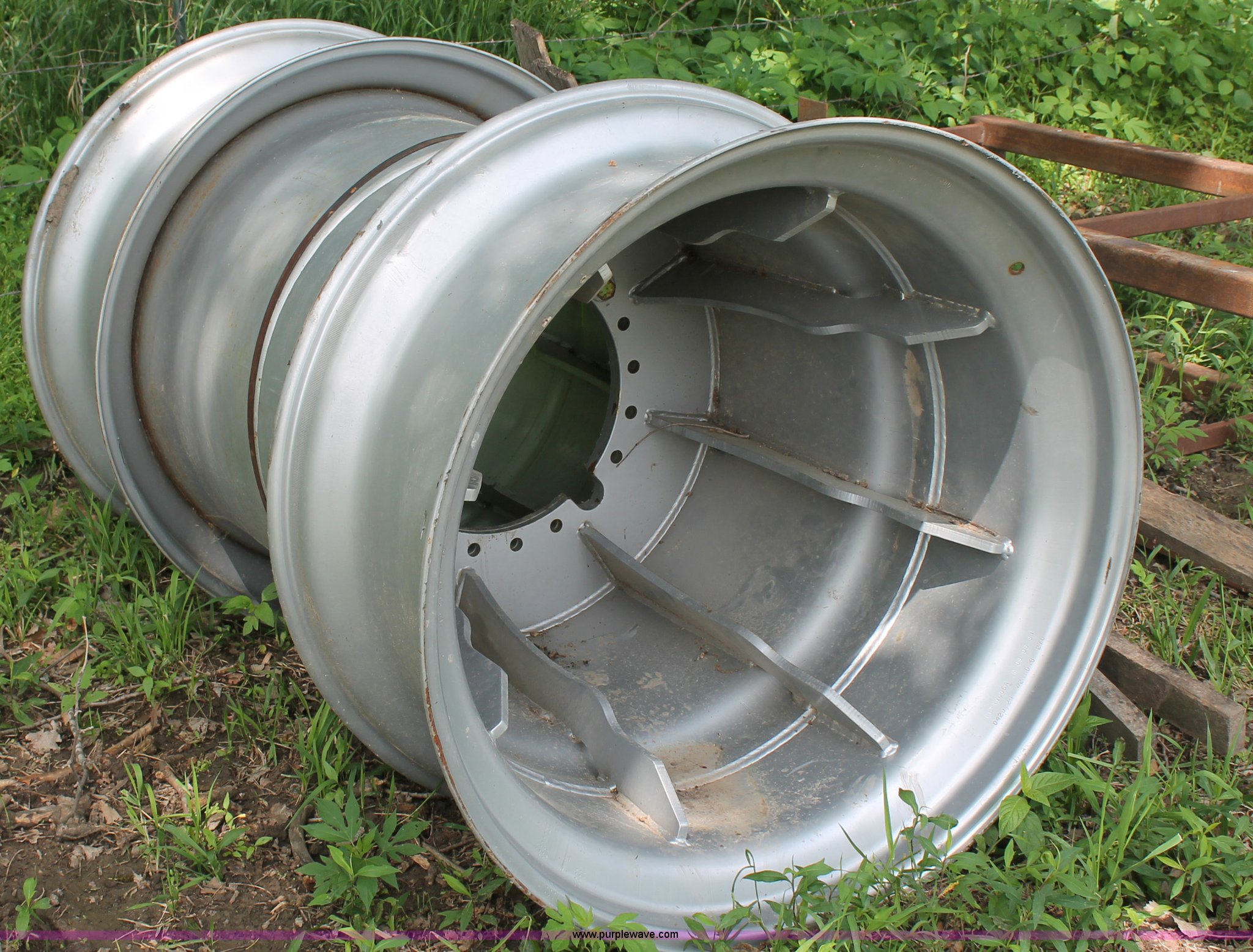 (2) Titan tractor rims in Kingsville, MO | Item O9289 sold | Purple Wave