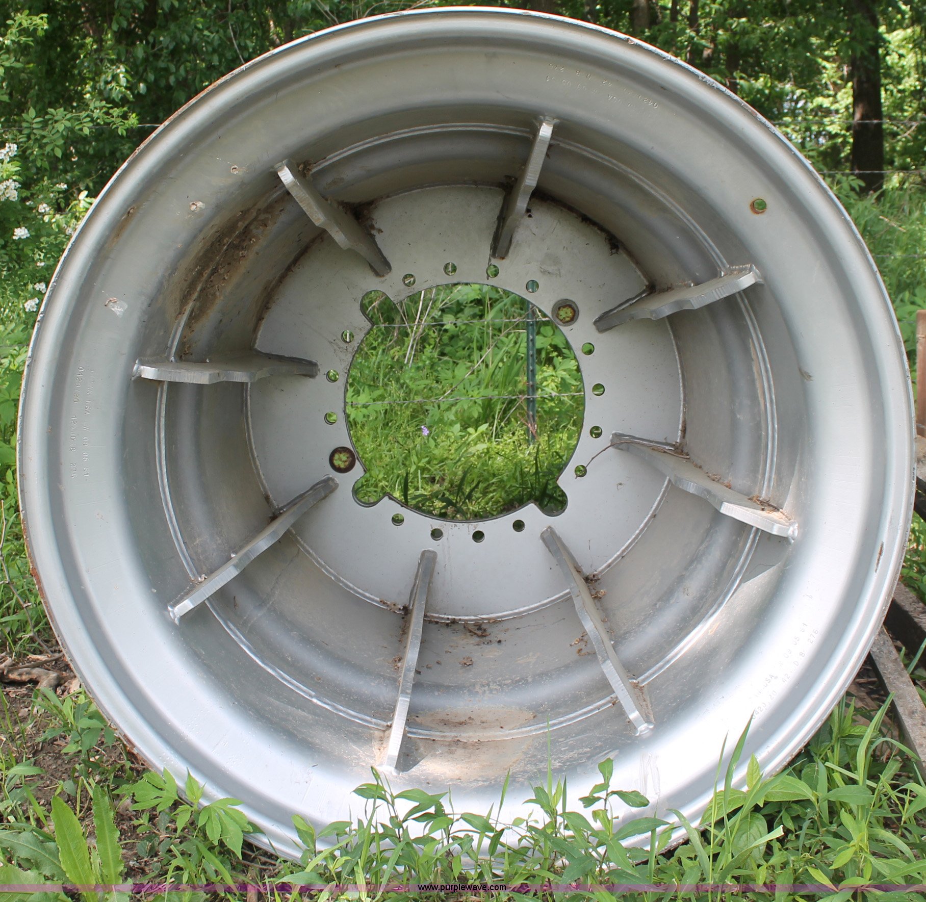 (2) Titan tractor rims in Kingsville, MO | Item O9289 sold | Purple Wave