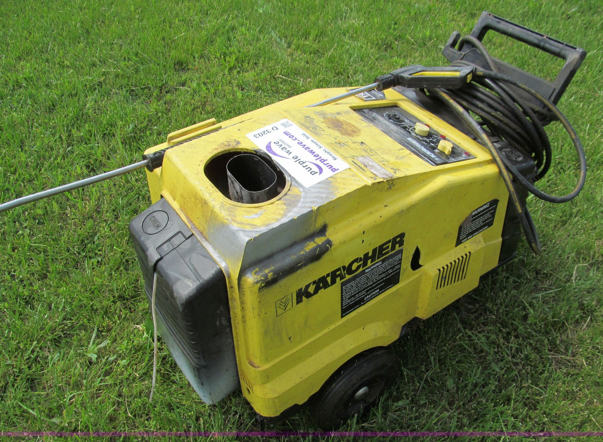 1994 Karcher power washer in Billings, MO | Item D3203 sold | Purple Wave