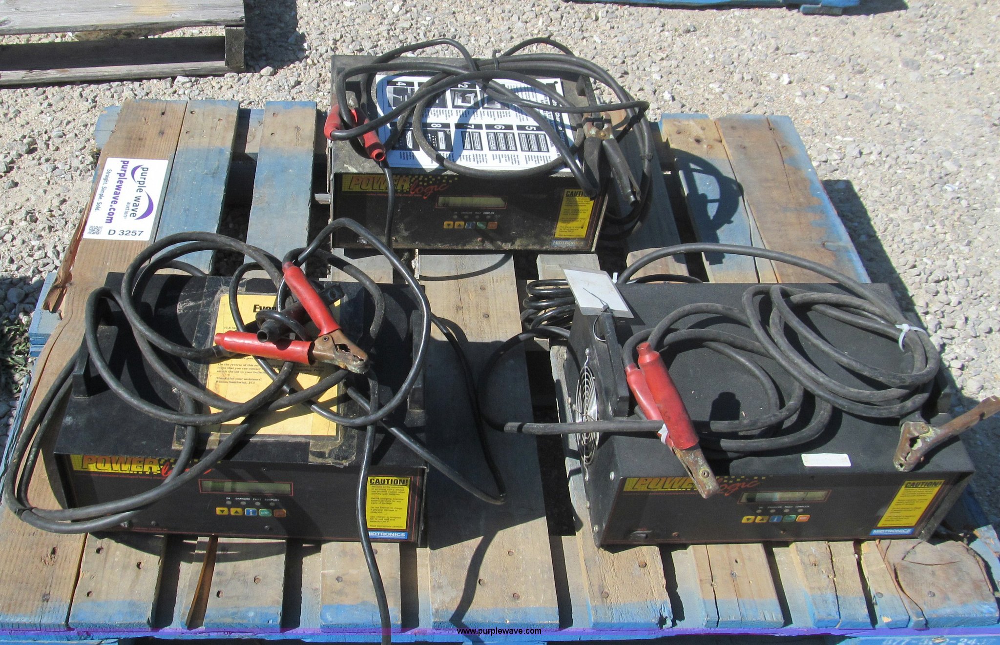 (3) Powerlogic PLC900 battery chargers in Lebanon, MO | Item D3257 sold ...