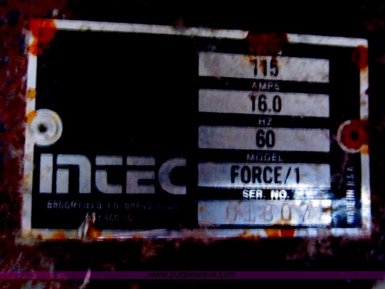 Intec Force 1 insulation blower in Roca, NE | Item G9487 sold | Purple Wave