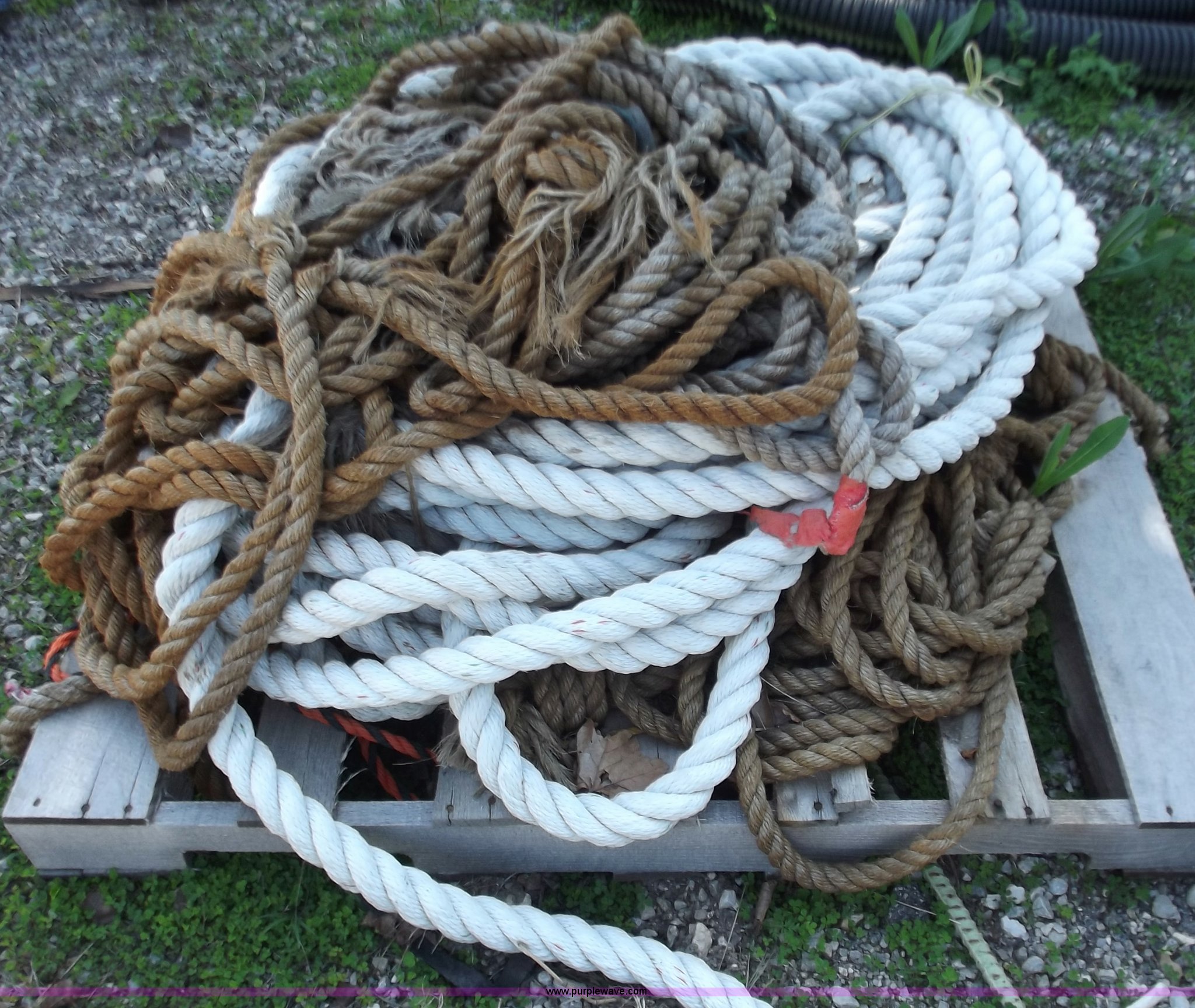 Approx six assorted ropes in Columbia, MO | Item C2069 sold | Purple Wave