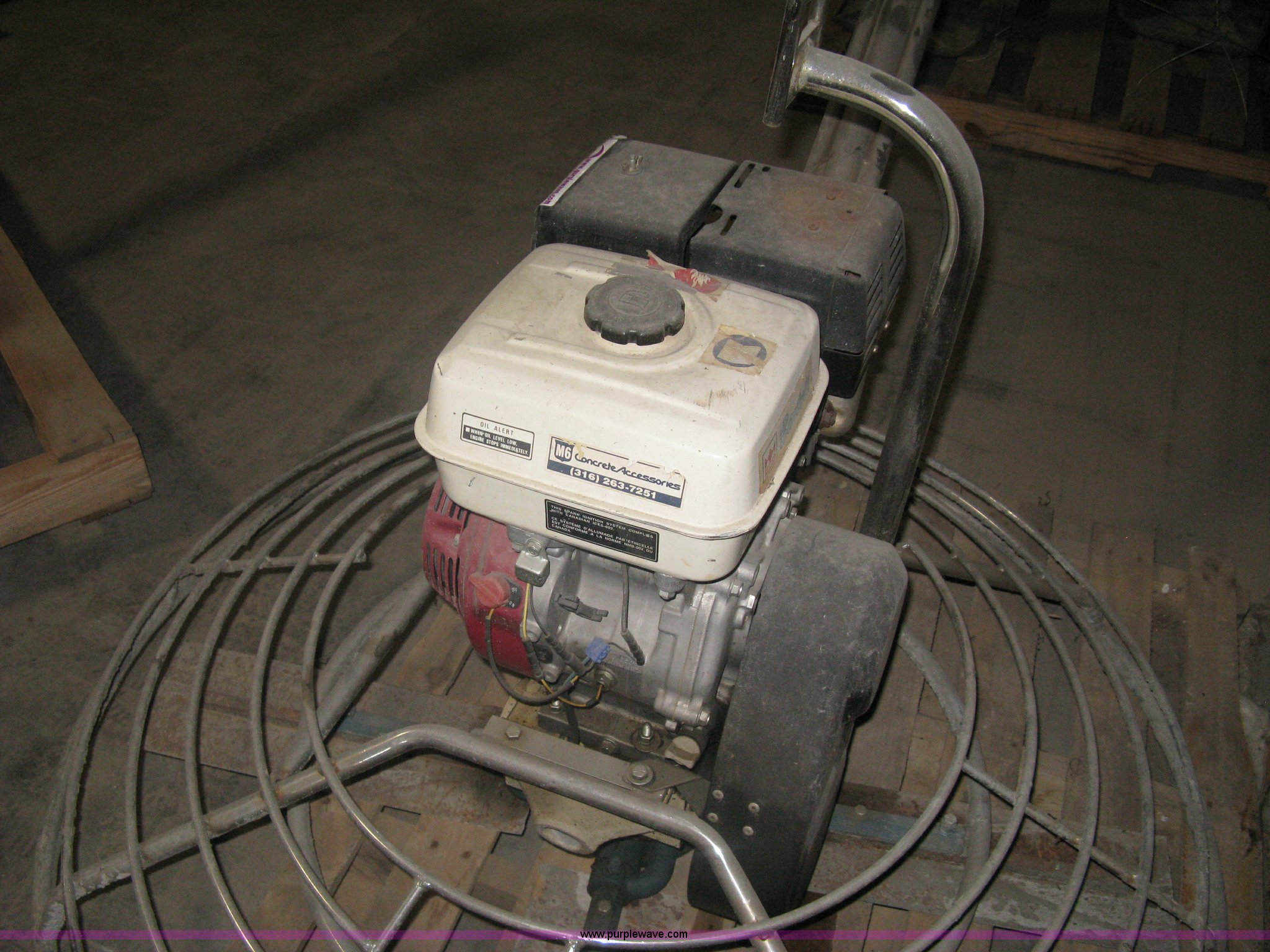 Terex/Bartell power trowel in Wichita, KS | Item G9906 sold | Purple Wave