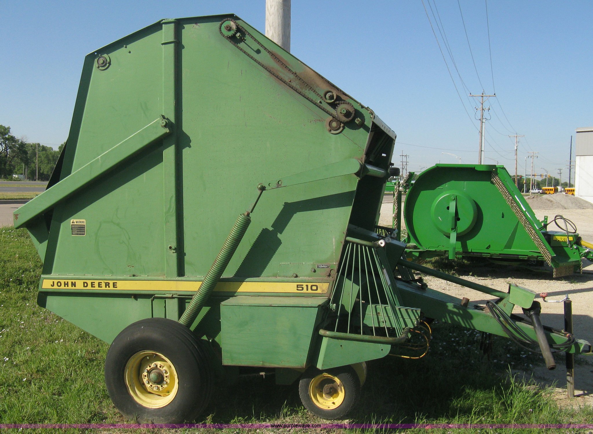 1980 John Deere 510 round baler in Wichita, KS | Item A6382 sold ...