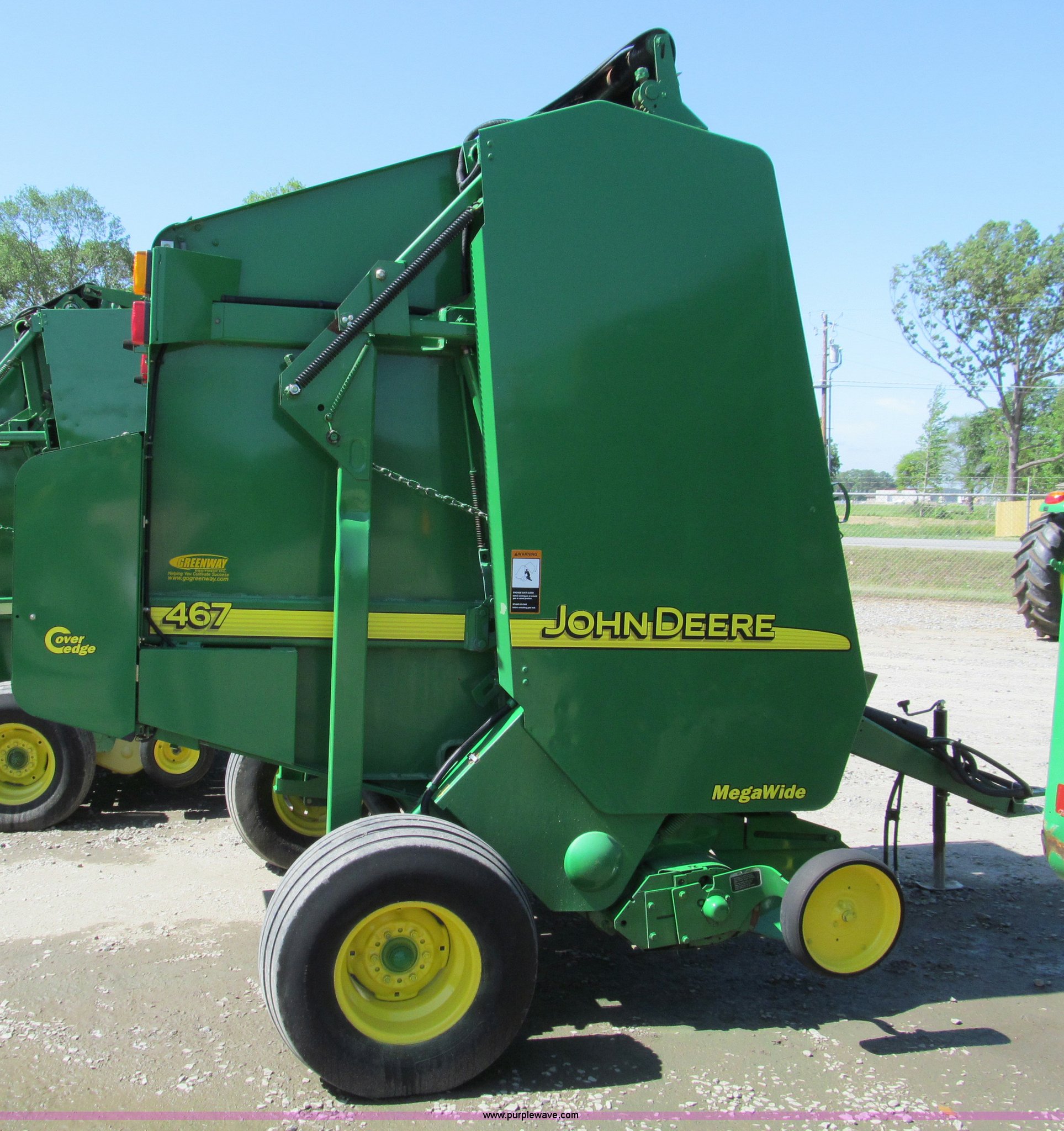 2005 John Deere 467 round baler in Searcy, AR | Item D3241 sold ...