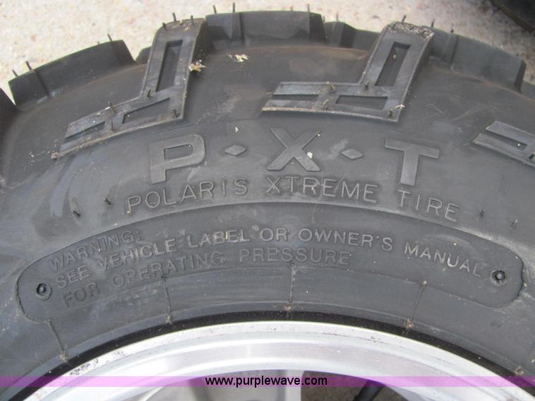 (2) Polaris PTX ATV tires and rims in La Junta, CO | Item L9863 sold ...