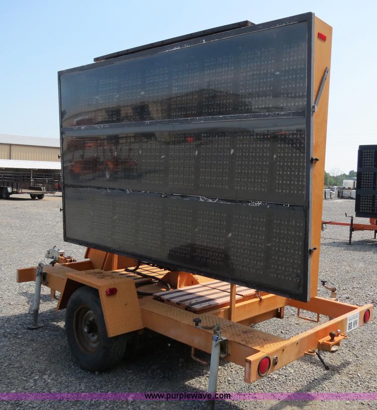2000 Ver-Mac PCMS-1210 portable message board in Muskogee, OK | Item ...