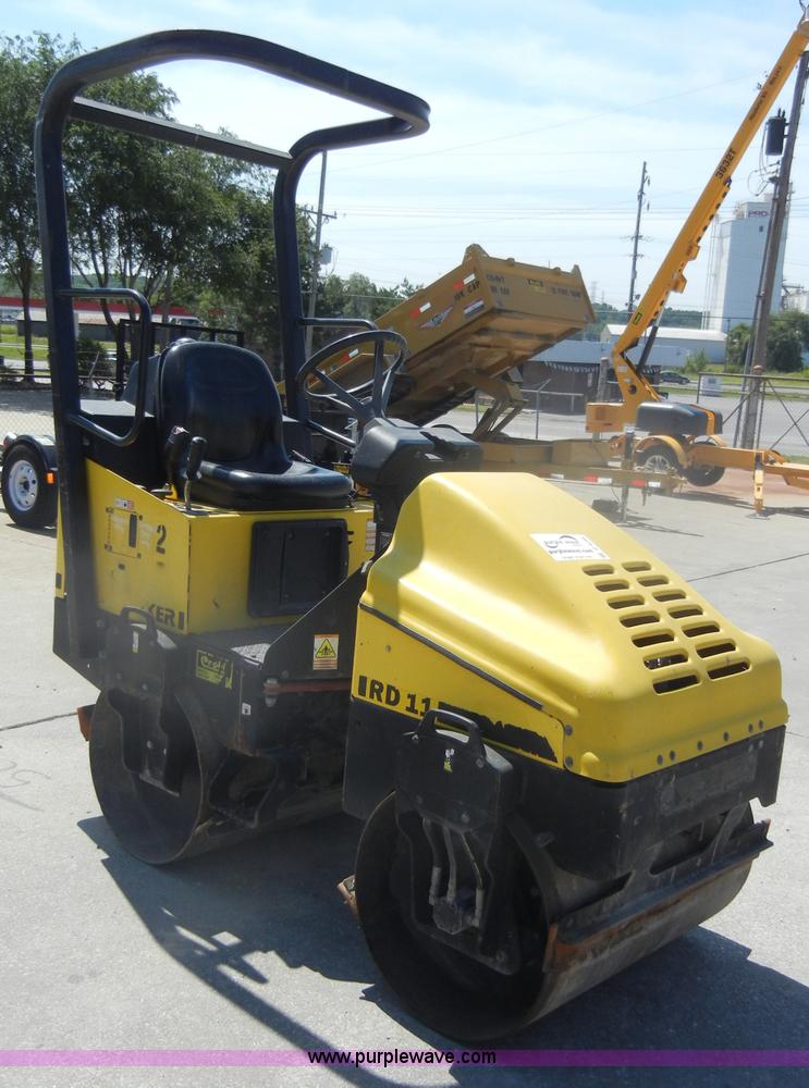 2006 Wacker RD11A asphalt roller in Kansas City, KS | Item D4248 sold ...