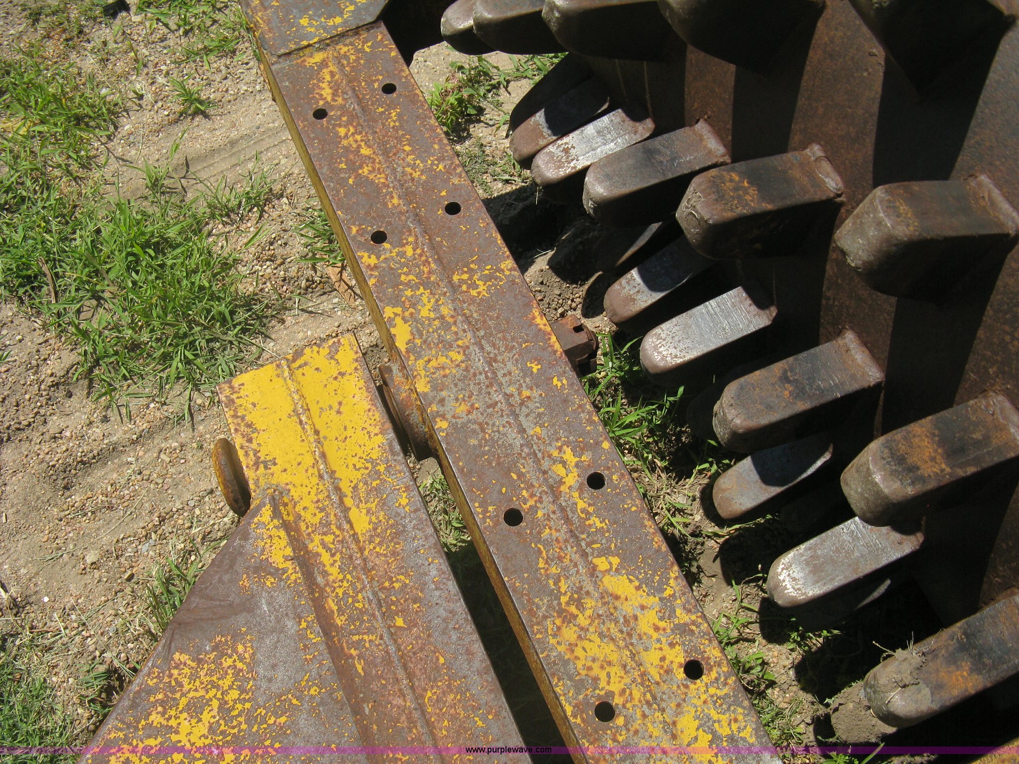 Double drum padfoot roller in Maize, KS | Item A6443 sold | Purple Wave