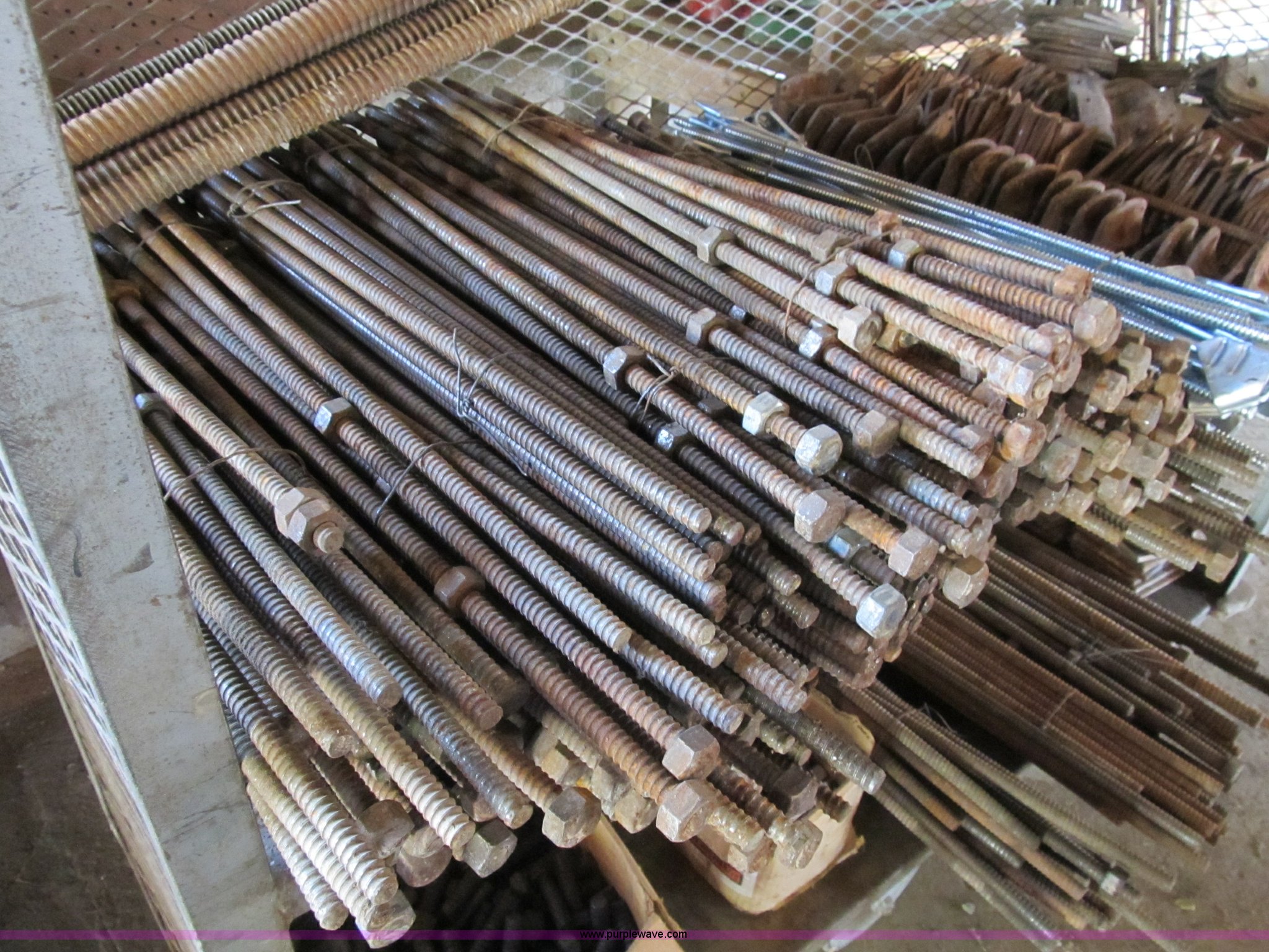 Coil bolts, coil rod, EFCO bolts, with assorted washers and spacers in ...