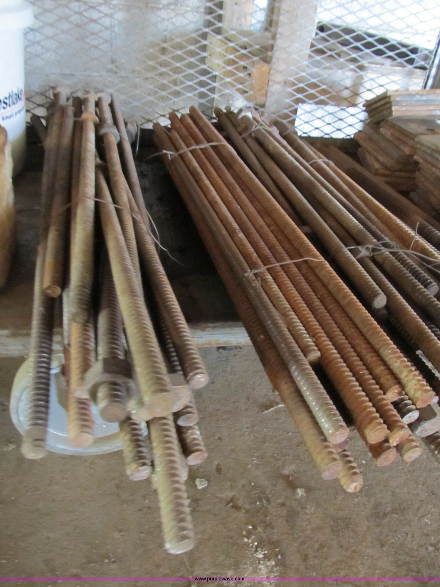Coil bolts, coil rod, EFCO bolts, with assorted washers and spacers in ...
