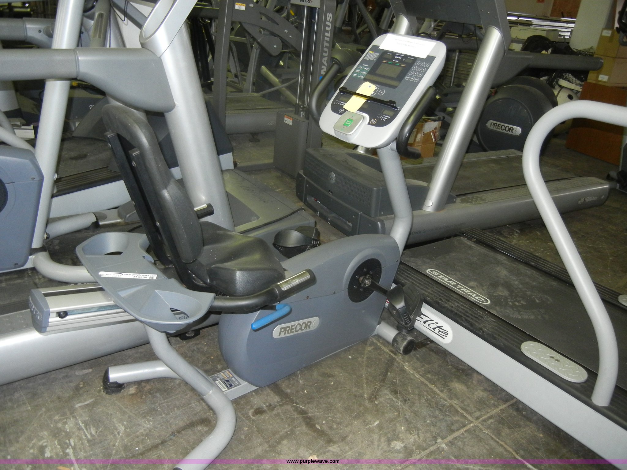 Precor 846i bike in Fort Riley, KS | Item M9596 sold | Purple Wave