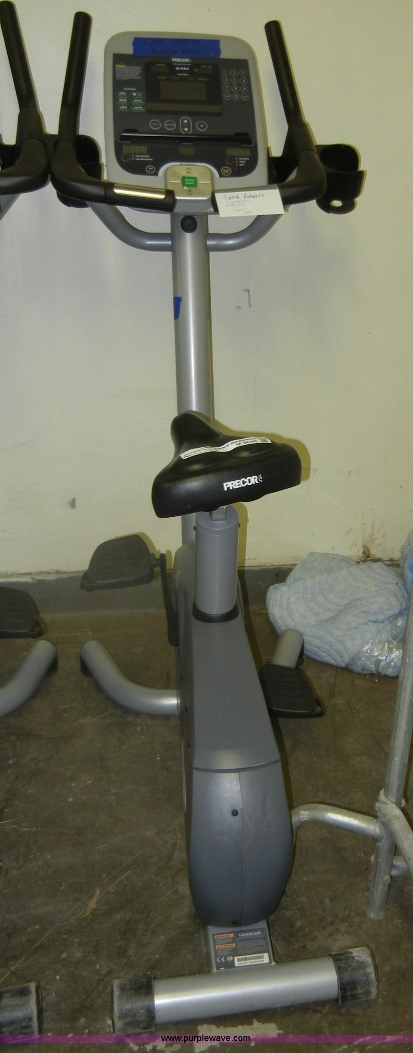 Precor 846i bike in Fort Riley, KS | Item M9646 sold | Purple Wave