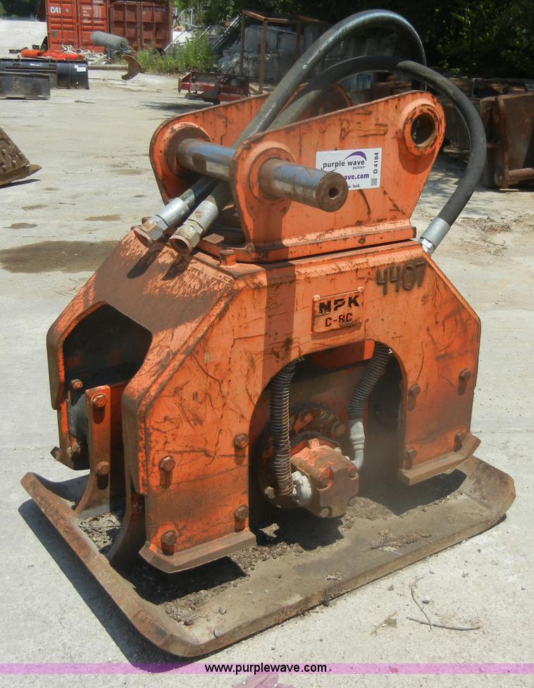 NPK C8C hydraulic excavator ground compactor in Kansas City, MO | Item ...