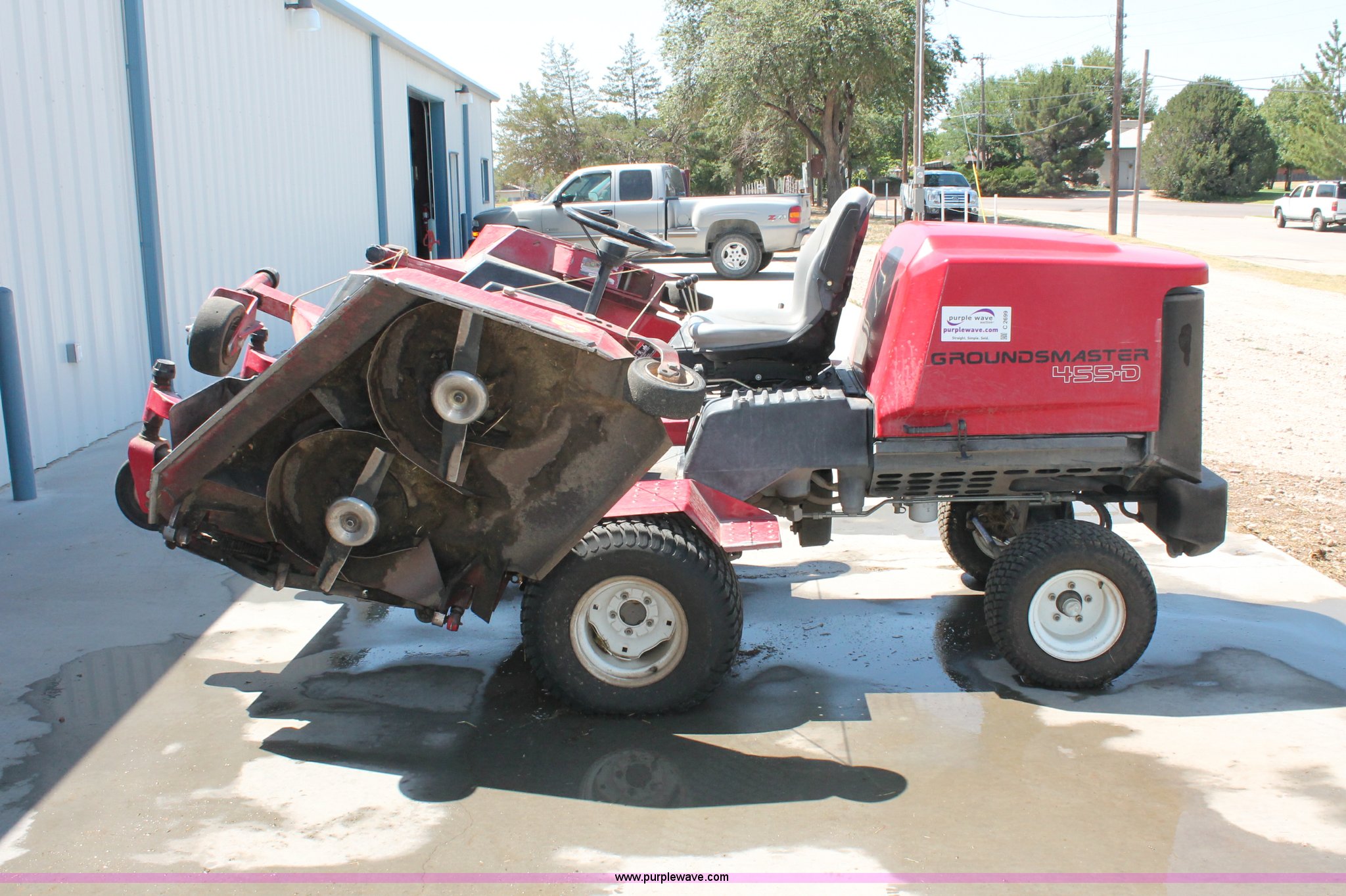 Toro GroundsMaster 455-D lawn mower in Elkhart, KS | Item C2699 sold ...