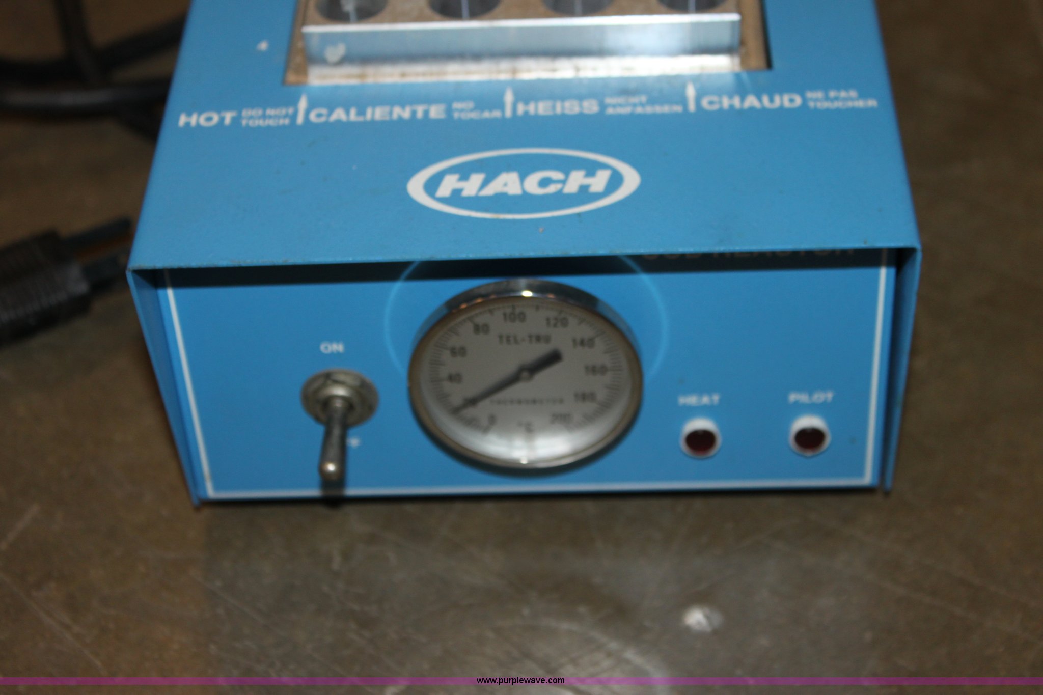 Hach COD reactor in Hutchinson, KS | Item L9642 sold | Purple Wave