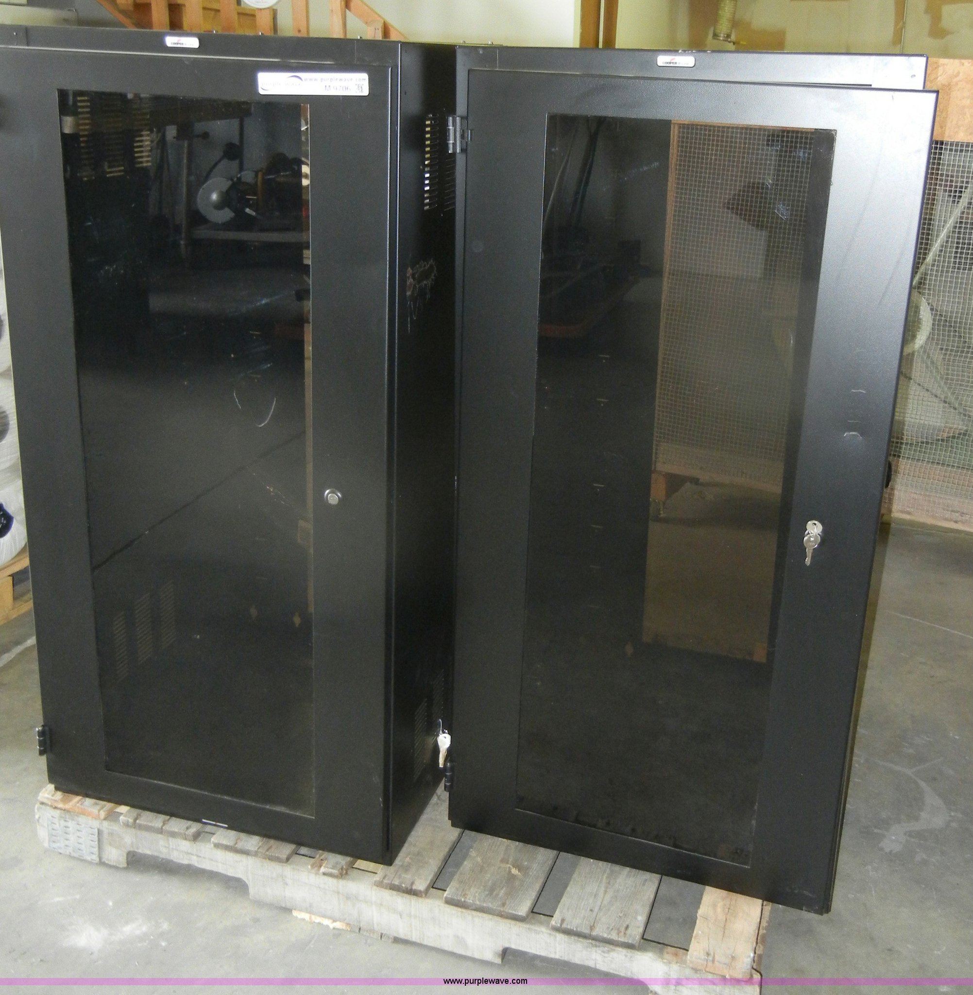 (2) Cooper B-Line electronic cabinets in Olathe, KS | Item M9706 sold ...