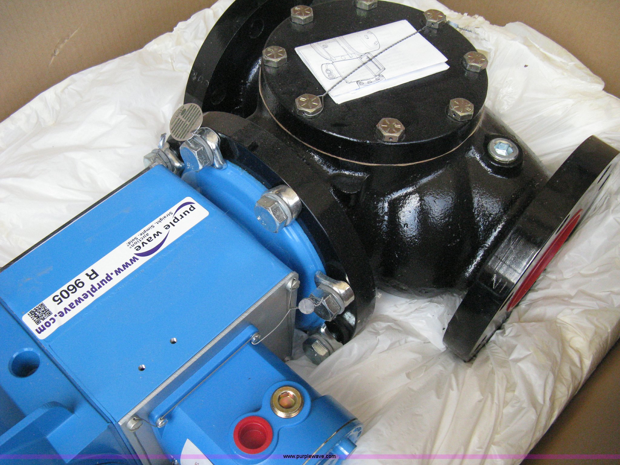 ASCO H137 Hydramotor 4" high flow high pressure gas valve in Wichita ...