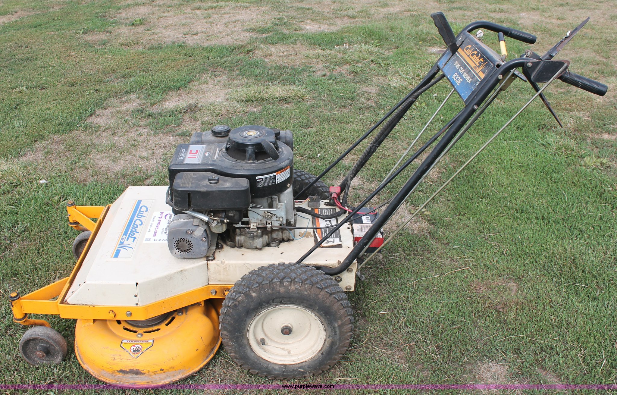 Cub Cadet 833E wide cut mower in Lexington, MO | Item C2735 sold ...