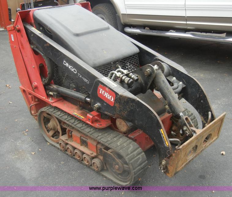 Toro TX-420 Dingo walk behind loader in Shawnee, KS | Item M9711 sold ...