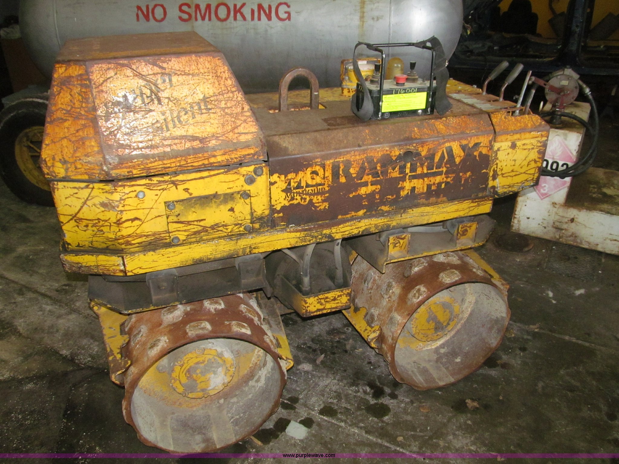 2000 MQ Rammax WB3324 padfoot roller in Lincoln, NE | Item B5194 sold ...