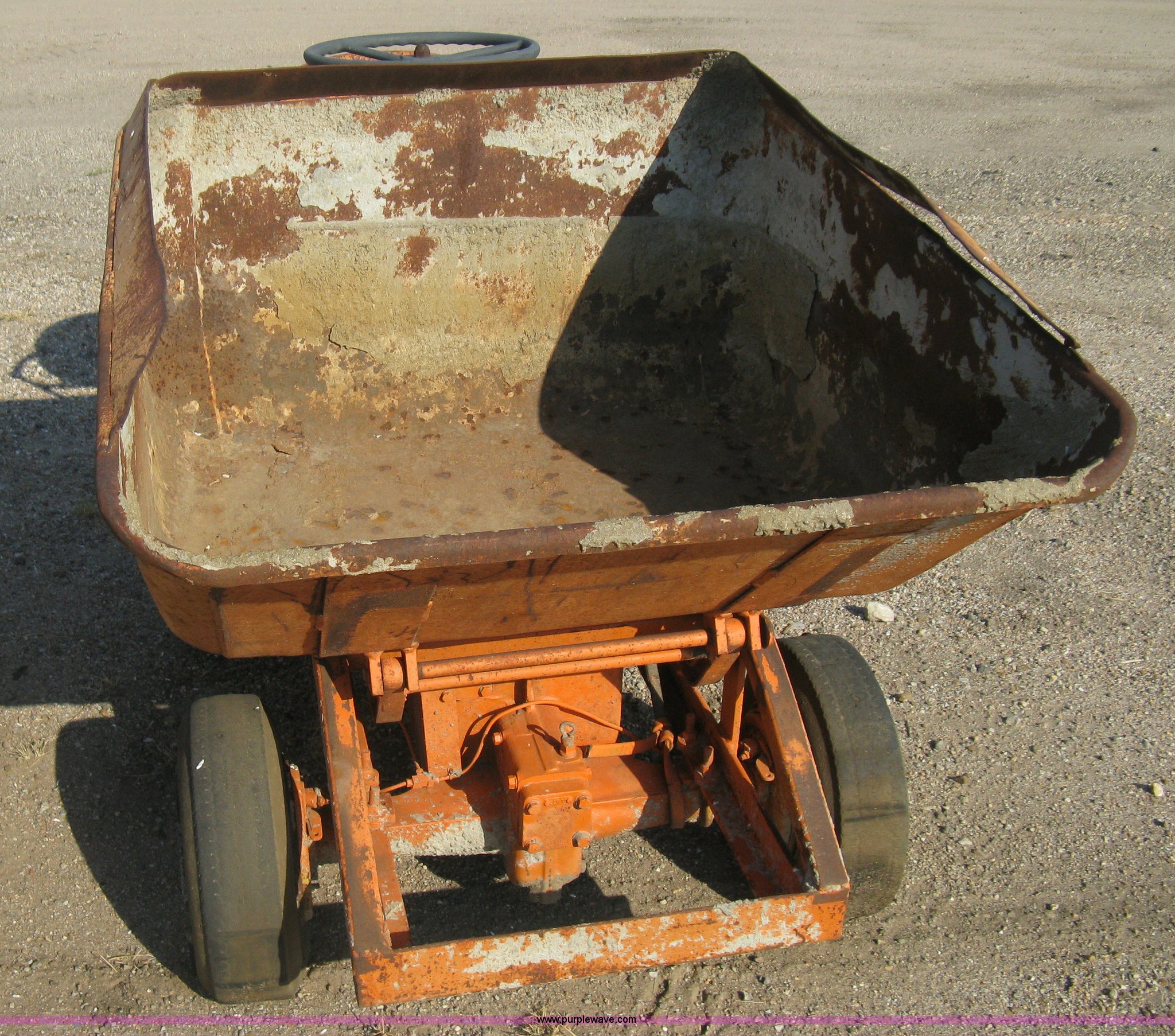 (2) Prime-Mover ride-on cement buggies in Wichita, KS | Item B8004 sold ...