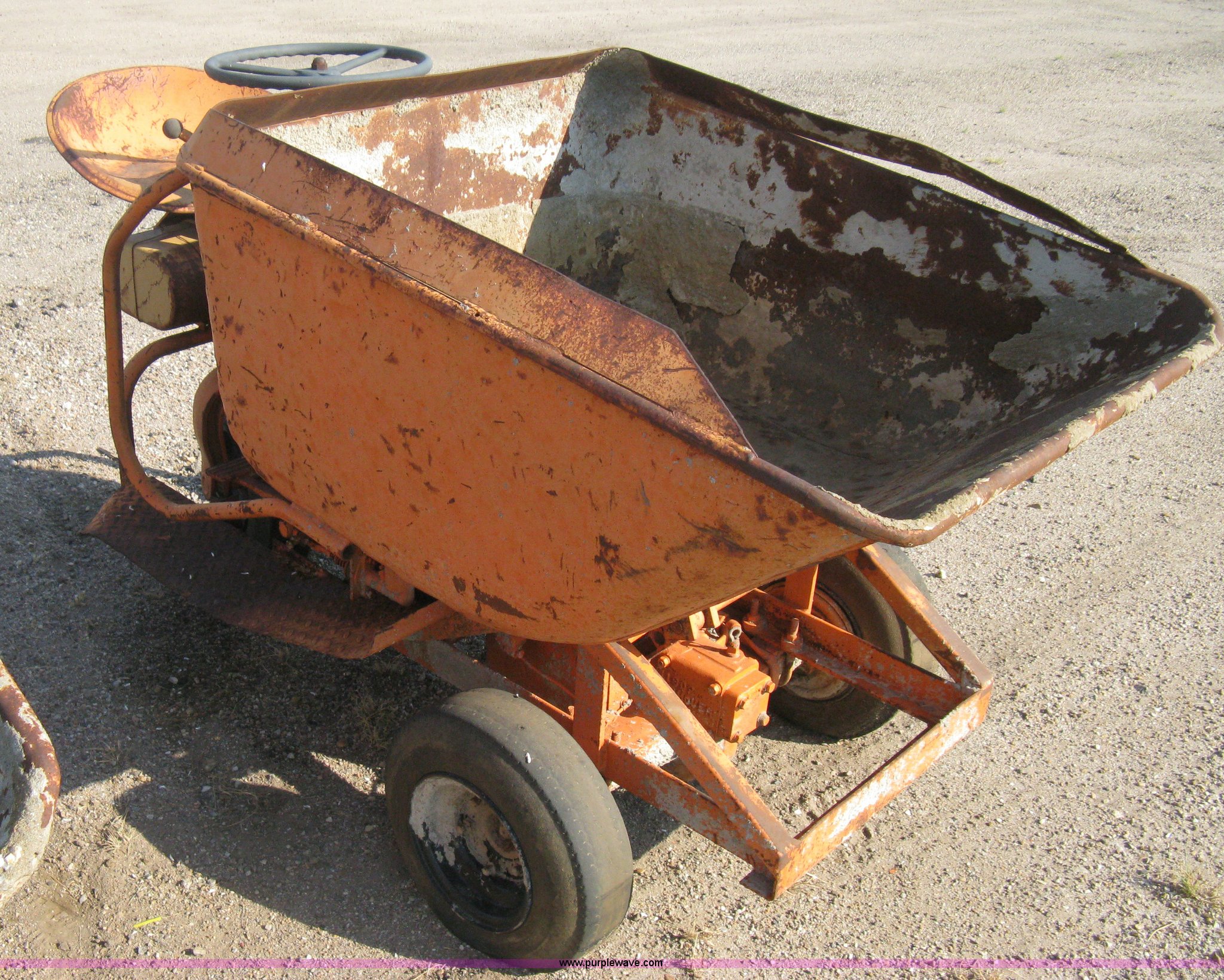 (2) Prime-Mover ride-on cement buggies in Wichita, KS | Item B8004 sold ...