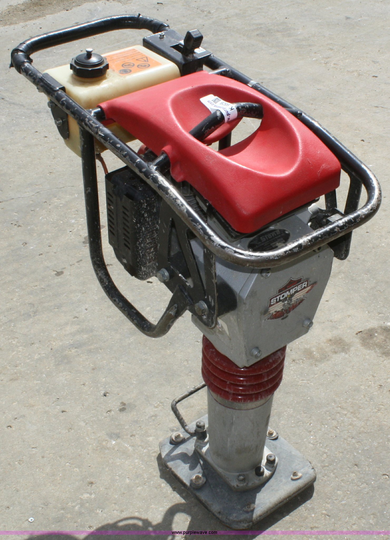 Stone stamper compactor in Paola, KS | Item K9829 sold | Purple Wave