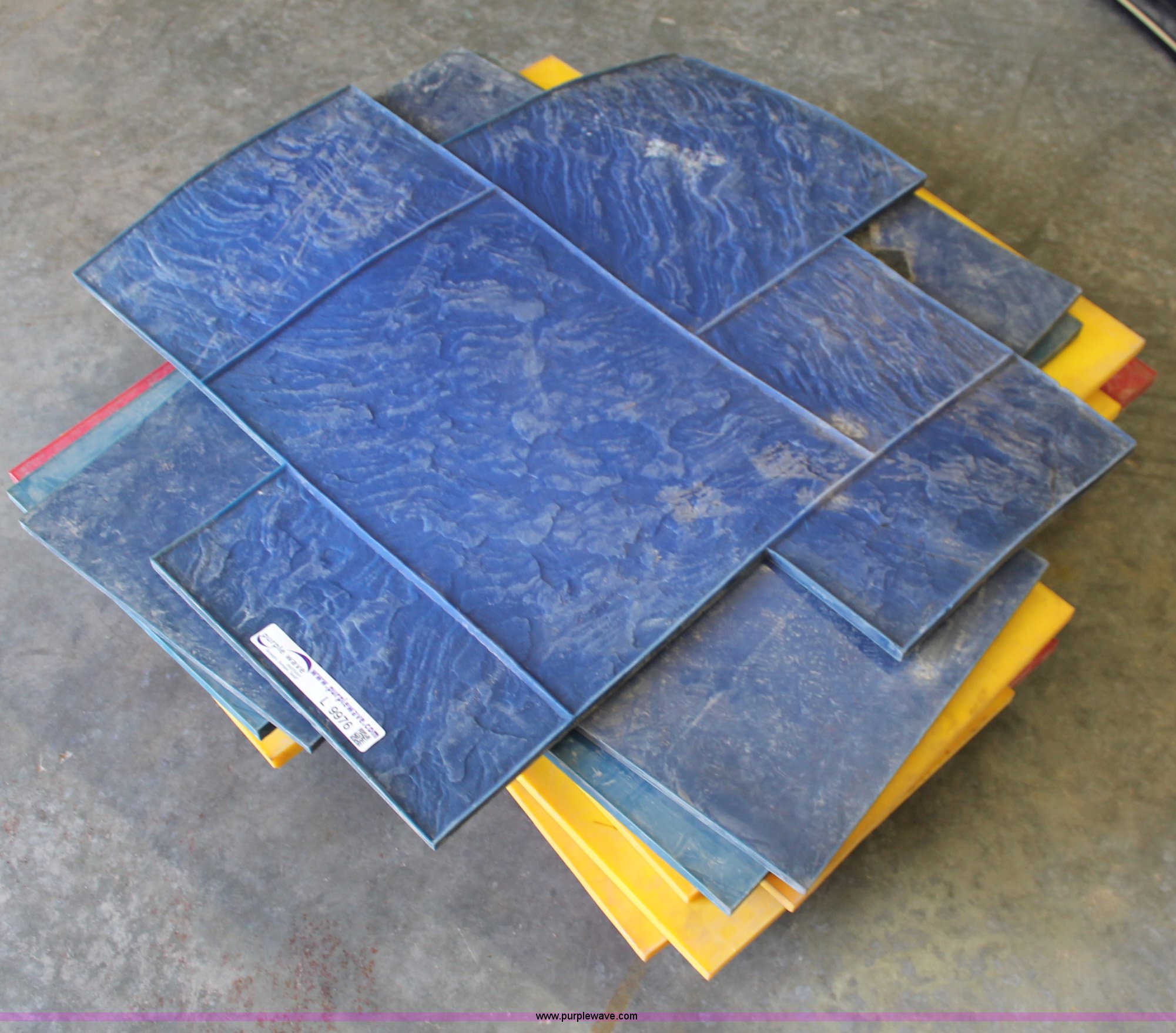 Mat-Crete Royal Ashler slate concrete stamps in Greenwood, MO | Item ...