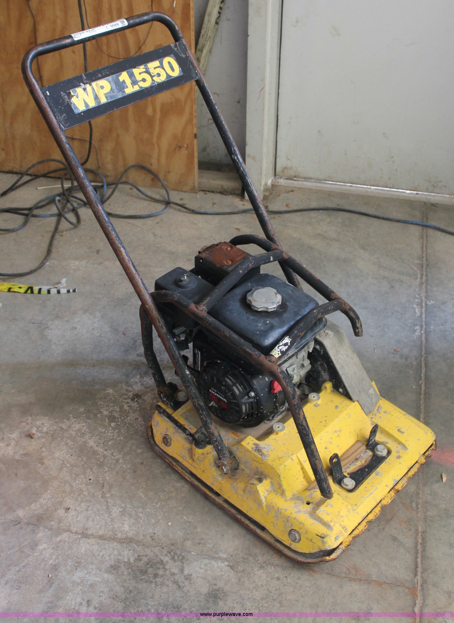 Wacker WP1550 Vibroplate in Greenwood, MO | Item L9988 sold | Purple Wave
