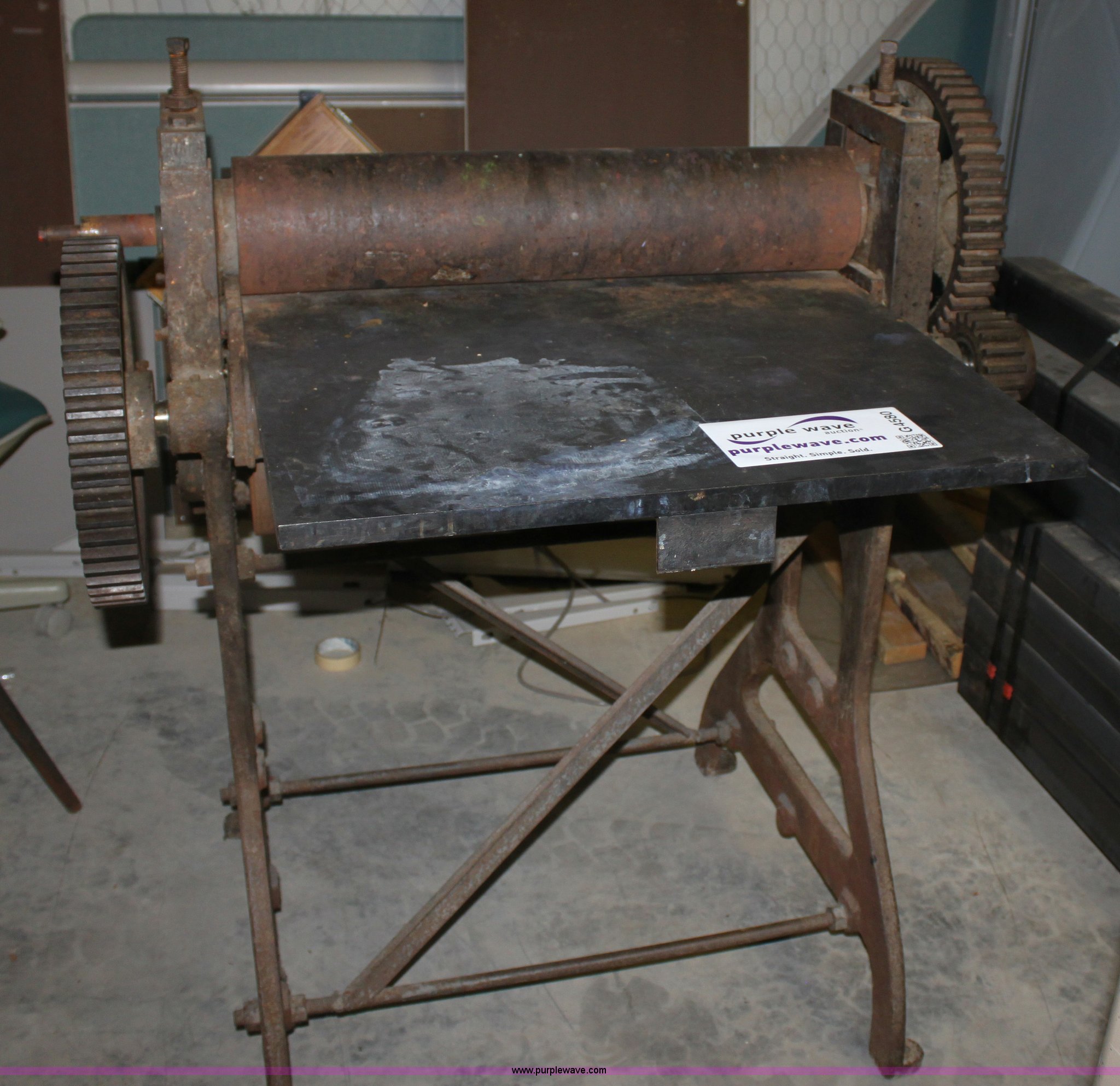 Sturgis Intaglio press in Emporia, KS | Item G4580 sold | Purple Wave