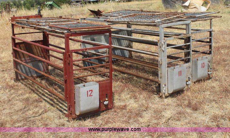 (3) hog pens in Geuda Springs, KS | Item G4675 sold | Purple Wave