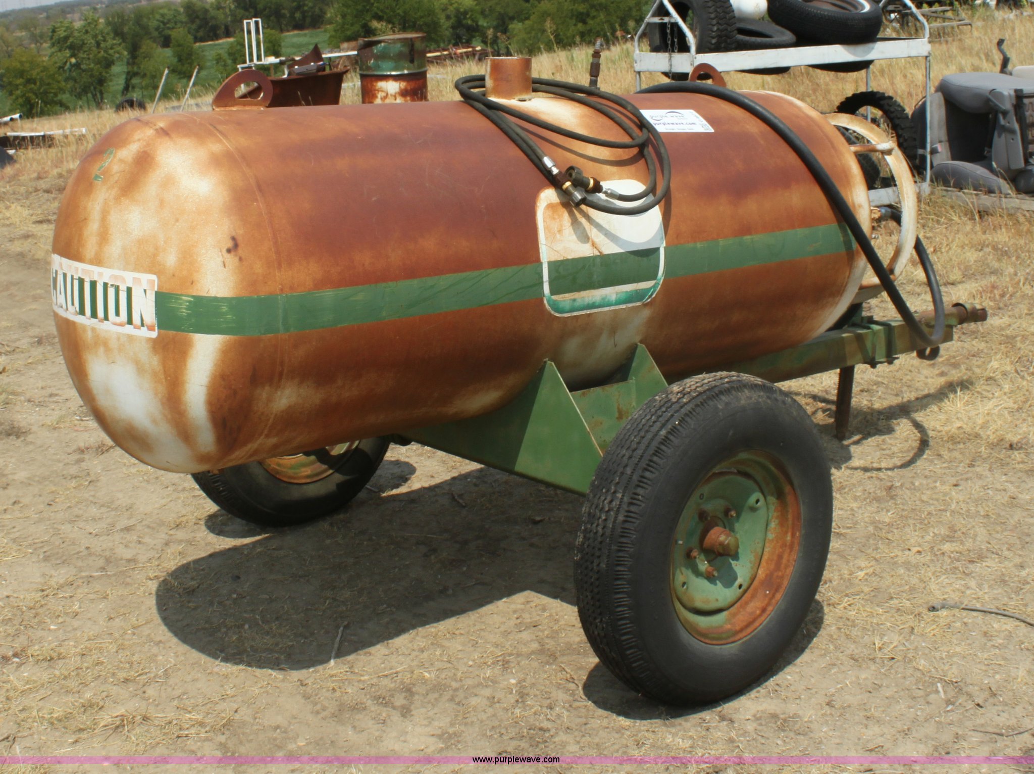 1965 250 gallon portable propane tank in Geuda Springs, KS | Item G4677 ...