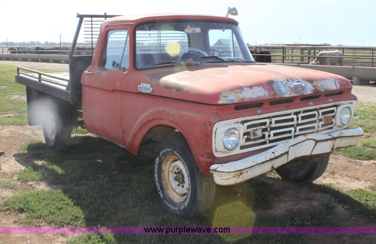 1964 Ford F100 flatbed pickup truck in Burns, KS | Item G4727 sold ...