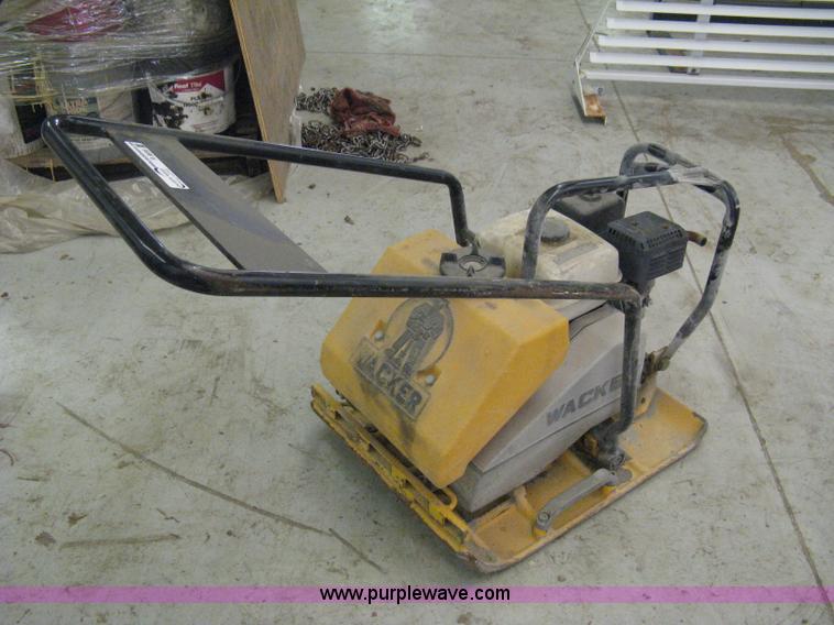 Wacker walk behind plate compactor in Wichita, KS | Item R9656 sold ...