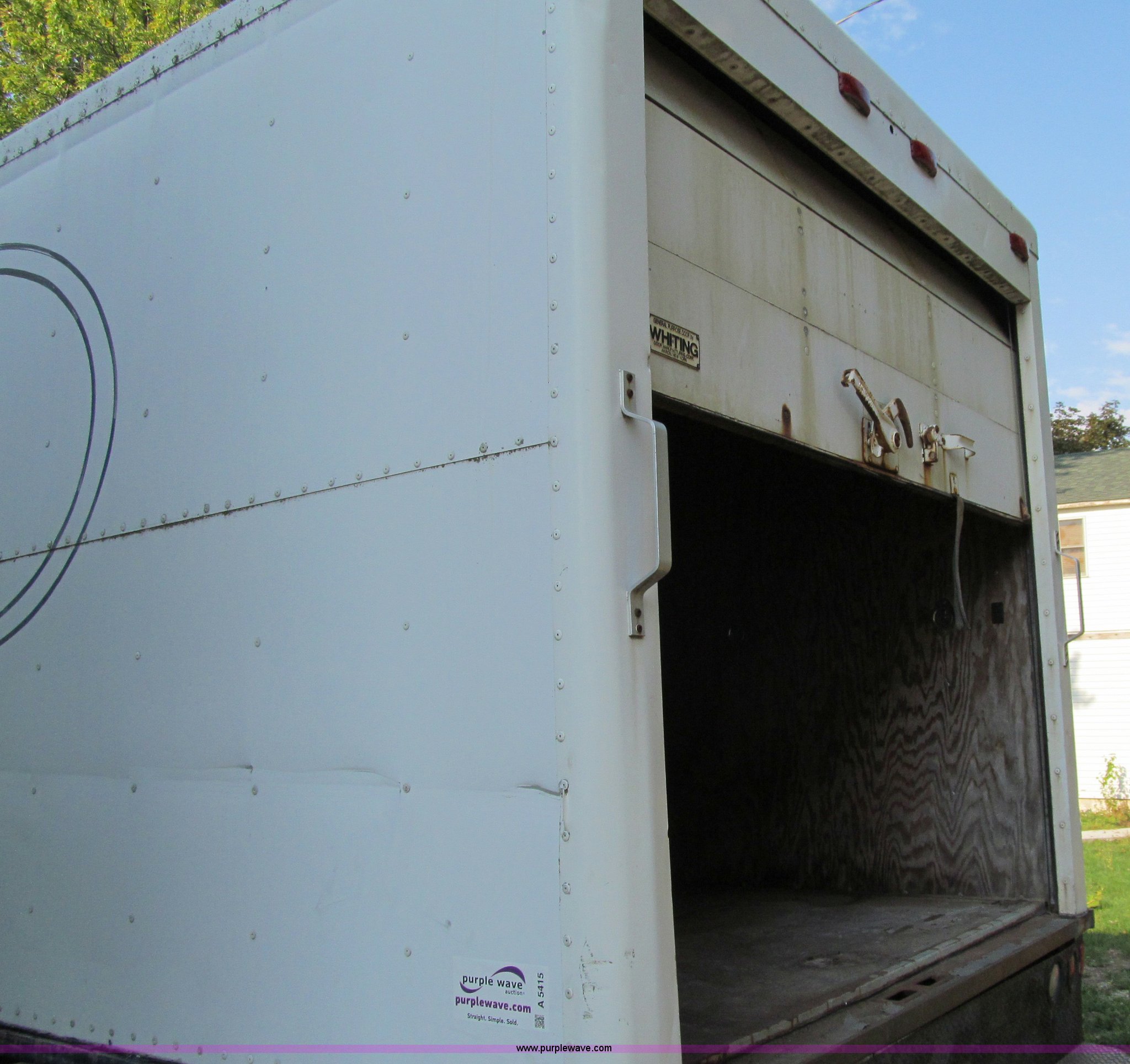 Utilimaster van body in Waukee, IA | Item A5415 sold | Purple Wave