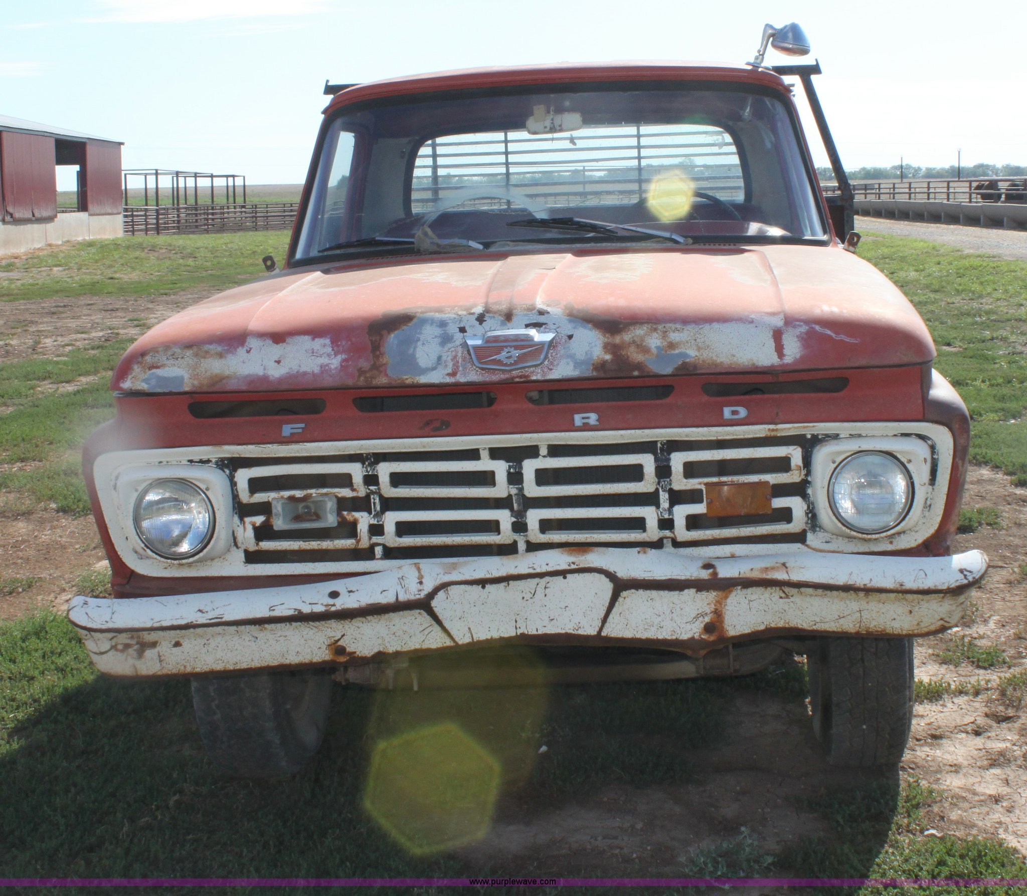 1964 Ford F100 flatbed pickup truck in Burns, KS | Item G4727 sold ...